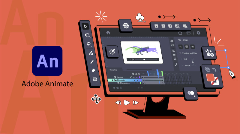 Adobe Animate: Creating Buttons and Interactive Movies